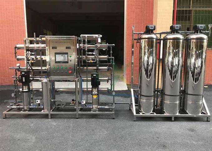 1TPH Automatic Water Softener System / Filtration System For Industrial