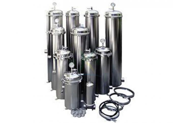 SUS 304 Water Treatment Accessories Precision Security Cartridge Filter ...