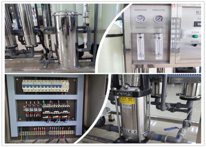 CNP Pump Small RO Machine 500LPH RO Water Treatment Plant For Drinking