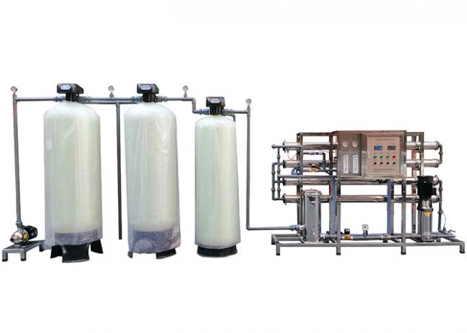 2000L/H Softener RO System Hardness TDS Remove For Boiler Industrial ...