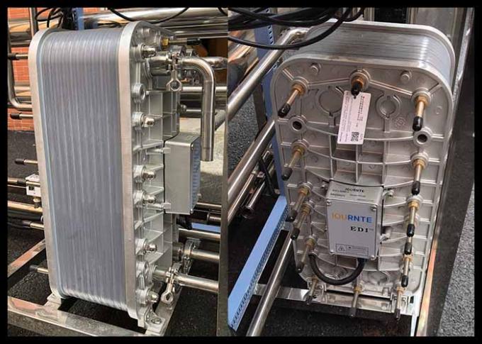 RO EDI Ultrapure Water System For Dialysis / Cosmetic / Semiconductor ...