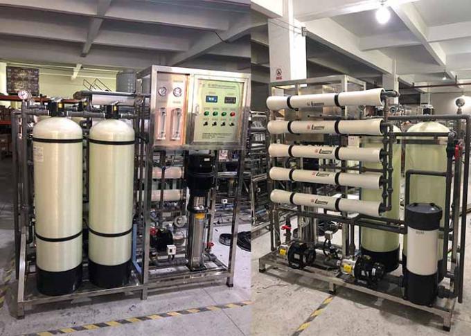 Small Scale Commercial 1000LPH Salt Water Filtration Systems