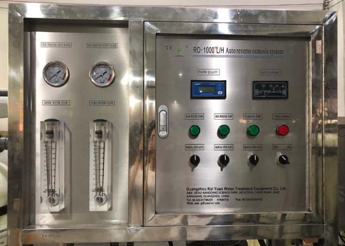 Small Scale Commercial 1000LPH Salt Water Filtration Systems